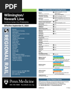 Trenton Line Regional Rail Schedule | PDF | Septa | Bus Transport