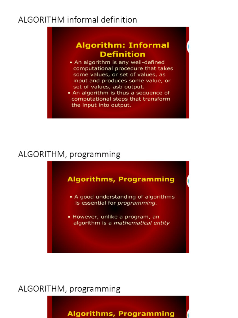 Algorithm | PDF | Computers | Technology & Engineering Algorithm | PDF | Computers | Technology & Engineering