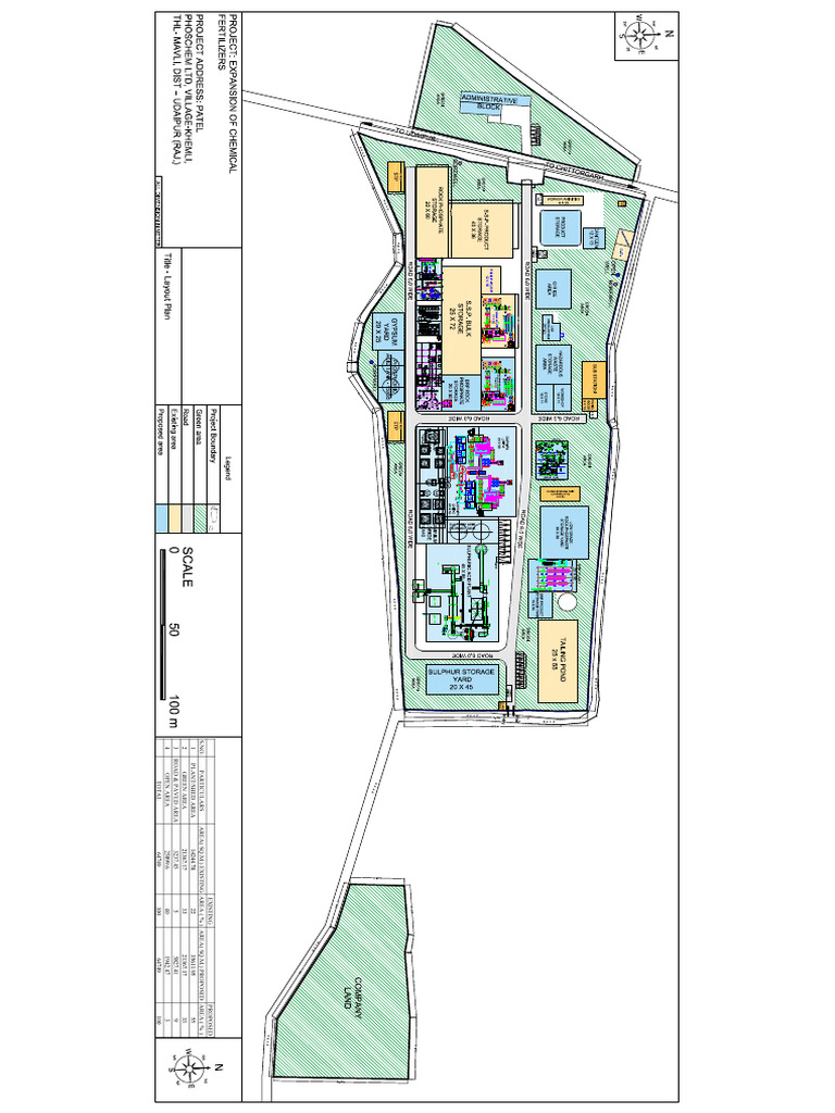 Patel Phoschem_UDAIPUR II_EXPANSION PROJECT_LAYOUT PLAN_proposed layout ...