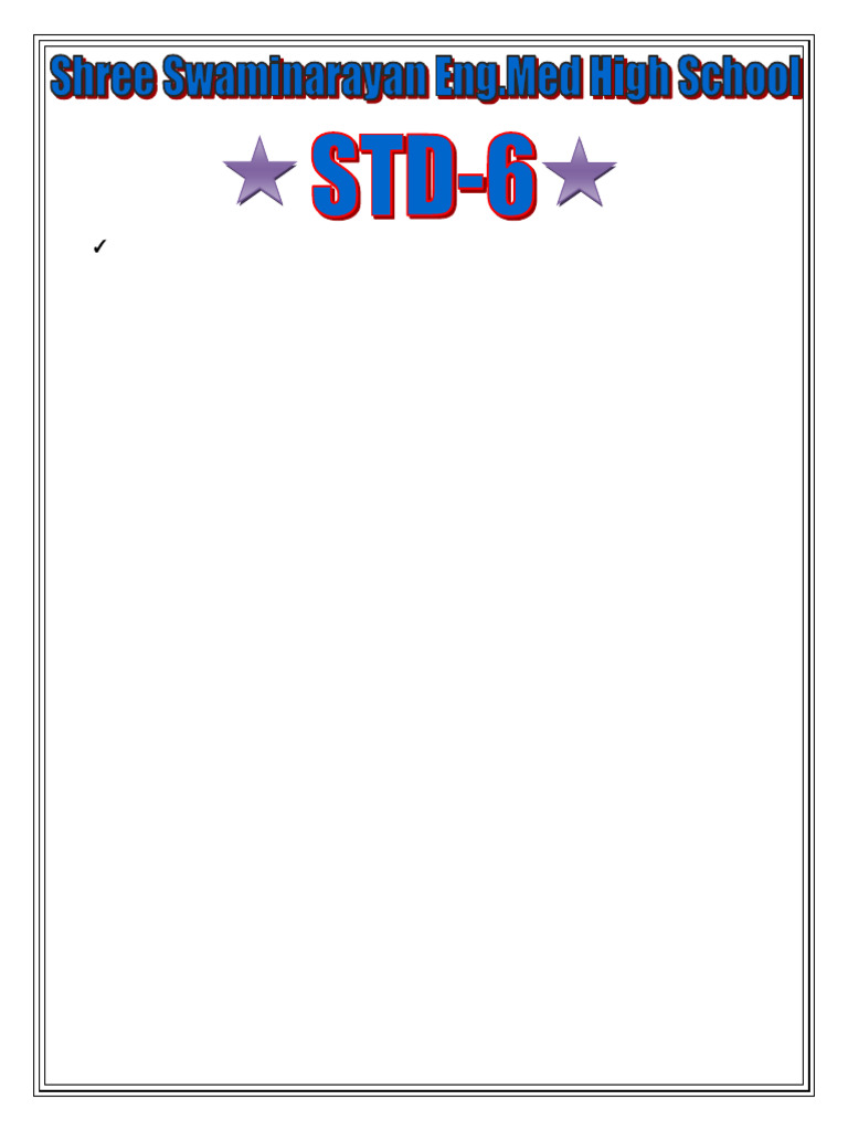 STD- 6 | PDF | Microsoft Word | Assembly Language
