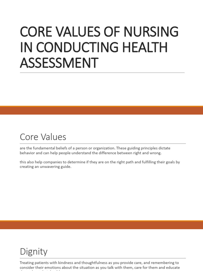 Core Values Pdf