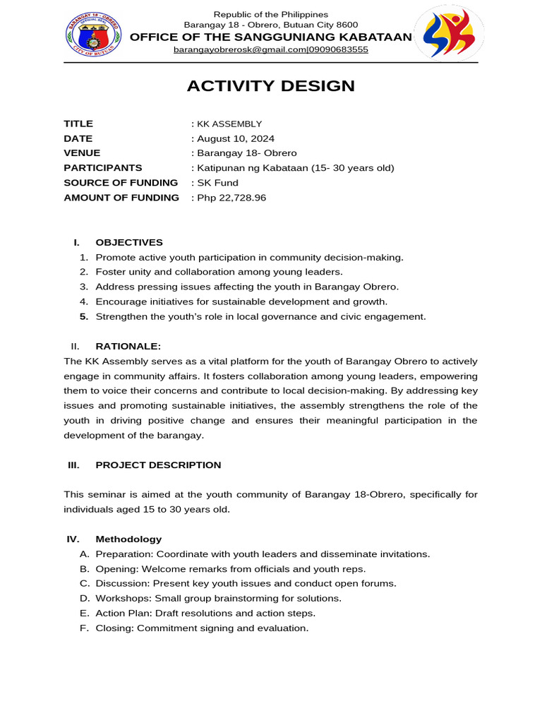 KK Assembly | PDF | Finance & Money Management | Social Science