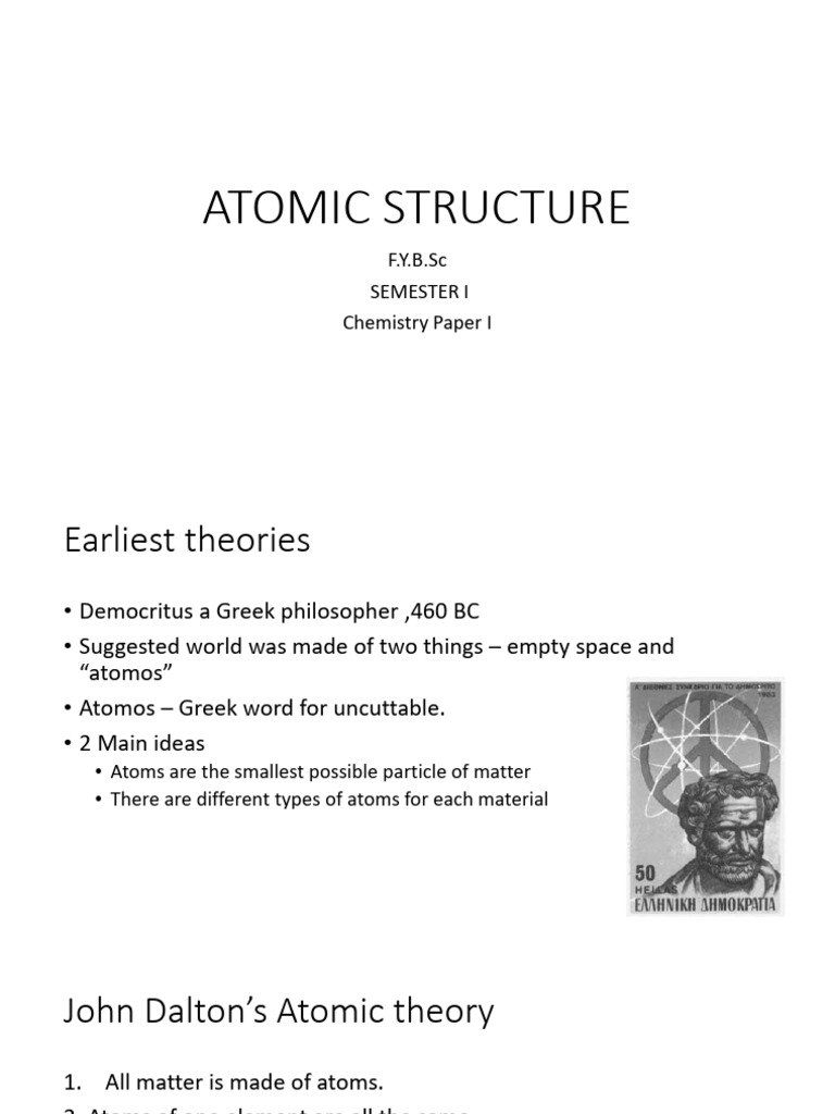 Understanding Atomic Structure and Models | PDF | Atomic Orbital | Electron