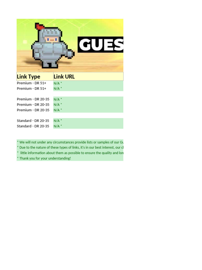 Guest Post Sample Report | PDF