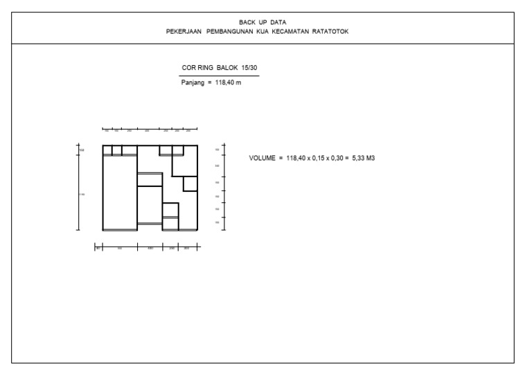 BD Cor Ring Balok | PDF