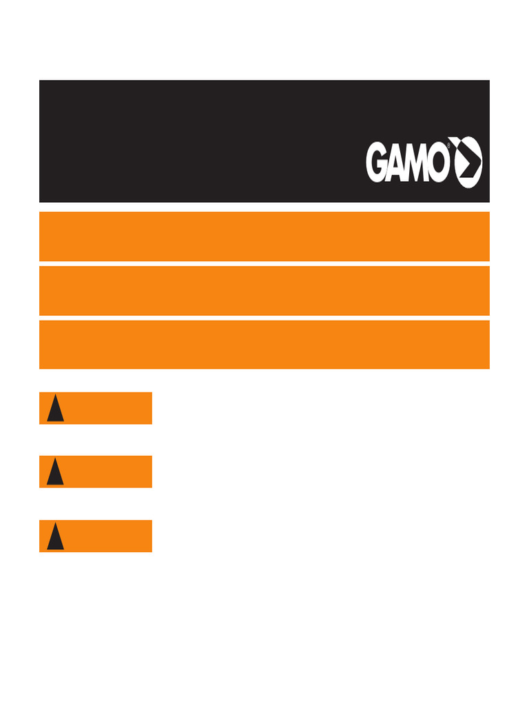 Gamo Shadow Express Manual | PDF | Gun Barrel | Trigger (Firearms)