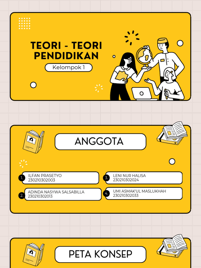 Teori-Teori Pendidikan - 20230906 - 083115 - 0000 | PDF | Sains & Matematika