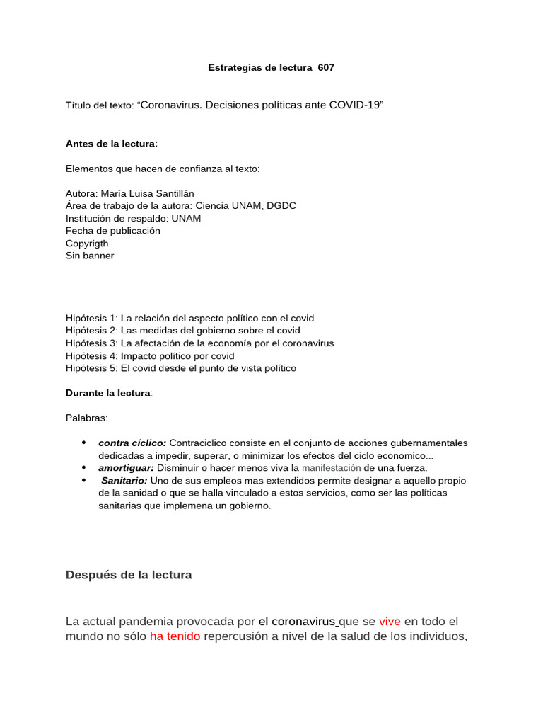 Estrategias de Lectura 607 | PDF | Ciencias sociales