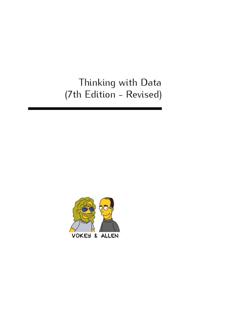 Thinking | PDF | Chi Squared Distribution | Statistical Theory