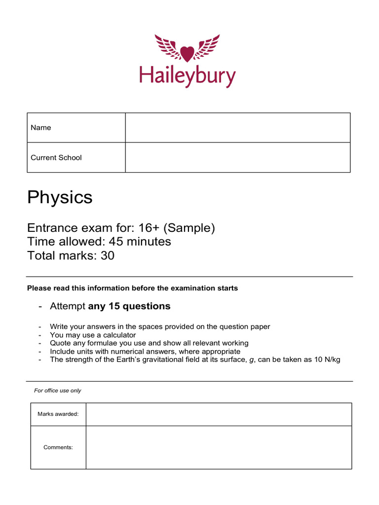 16-Physics-Sample | PDF | Radioactive Decay | Gases