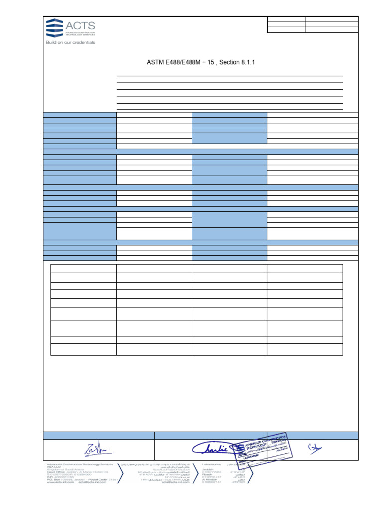 pull out test result | PDF | Concrete | Anchor
