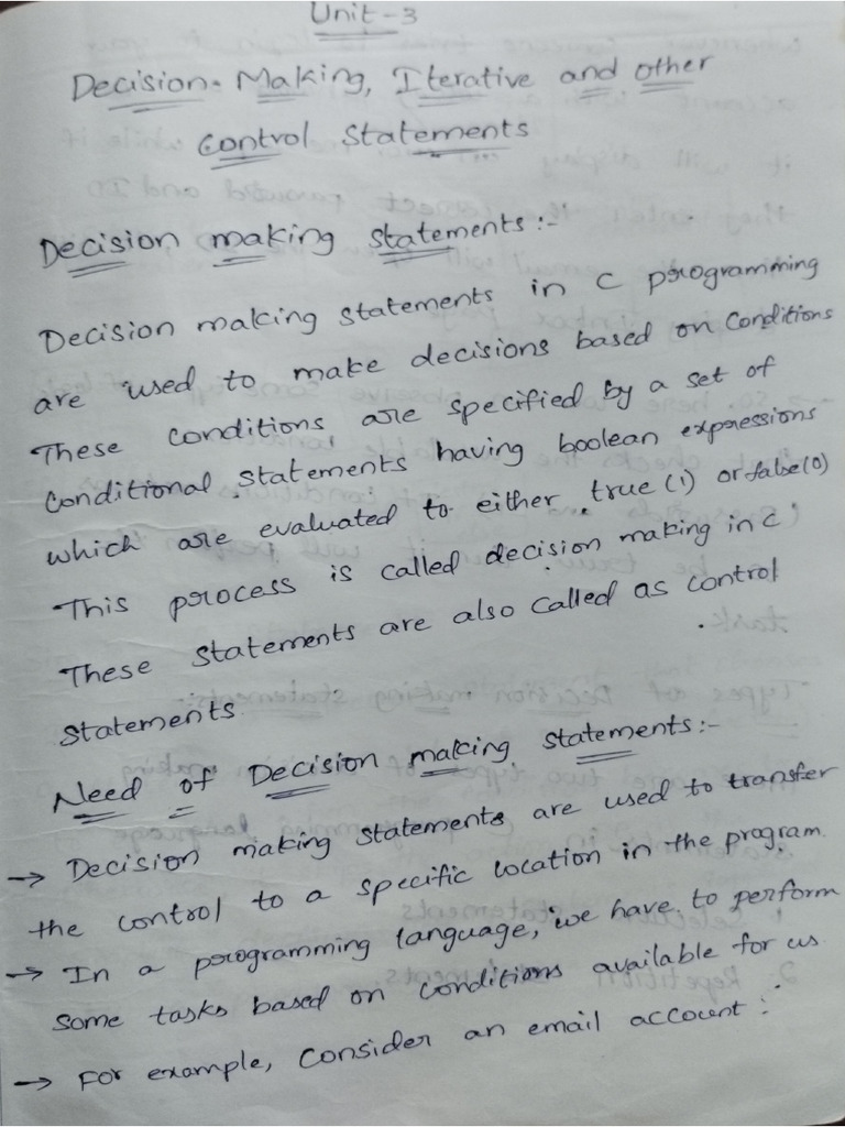 Unit-3 C Programming | PDF