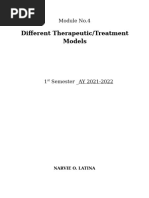 Module - 5 - Therapeutic Modalities | PDF | Prison | Probation