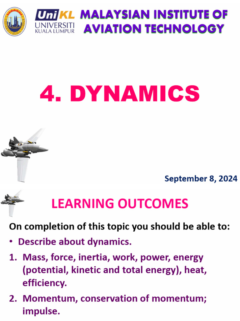4 Dynamics | PDF | Force | Momentum