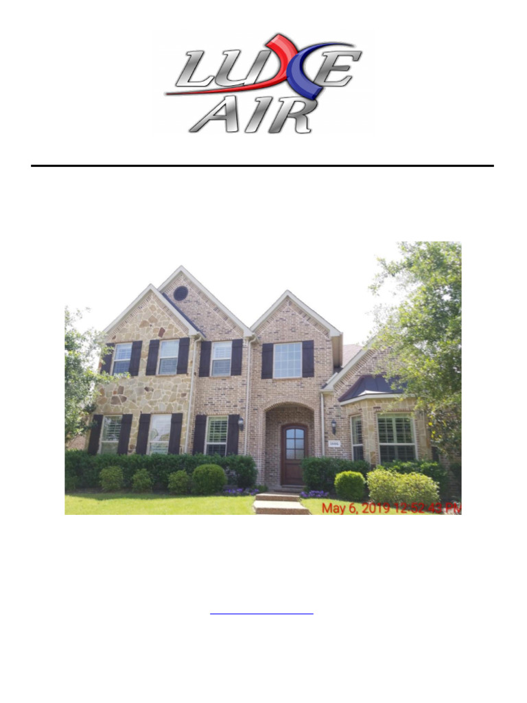 Sample Advanced HVAC Report | PDF | Heat Exchanger | Thermostat