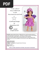 Pretty Izzy Dolls v.2 | PDF | Knitting | Gauge (Knitting)
