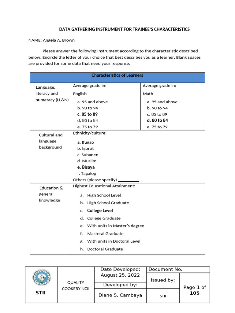 TMC MODULE 1 BPP | PDF | Cooking | Desserts
