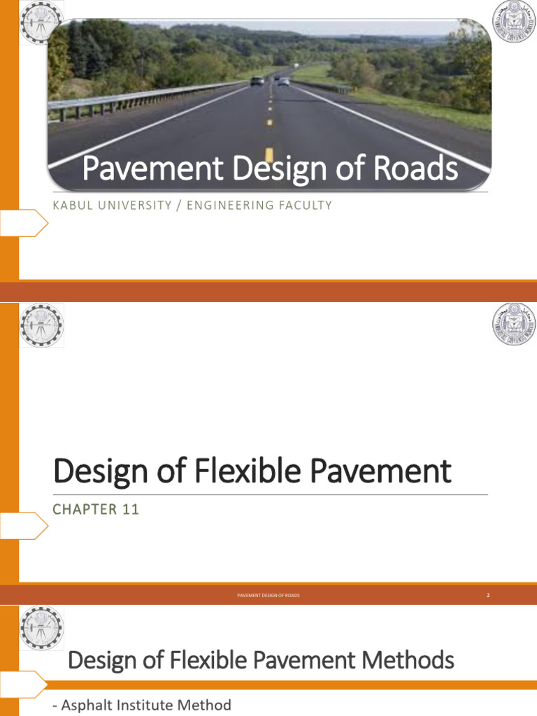 Design of Flexible Pavements Ch. 11 | PDF | Road Surface | Road