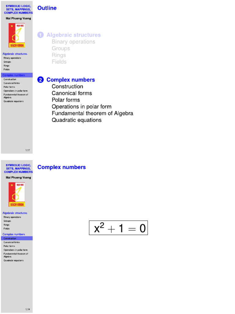 chapter 1_complex numbers_st | PDF