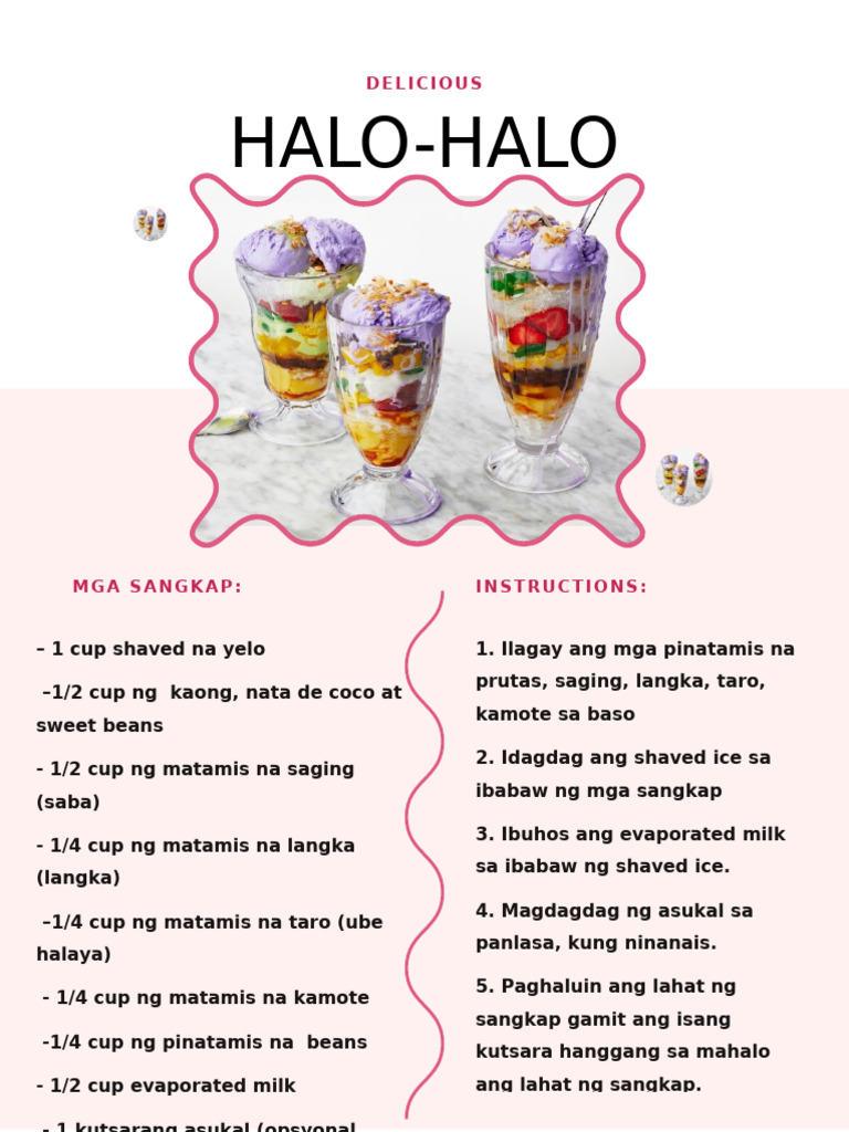 Halo Halo | PDF