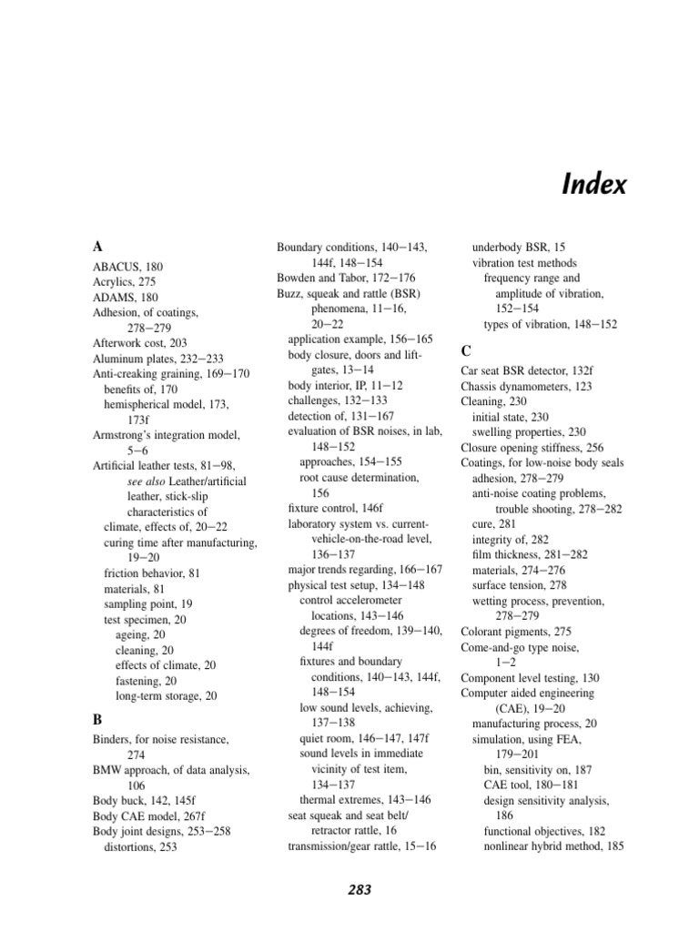 BSR Testing in Automotive Engineering | PDF | Friction | Hardness
