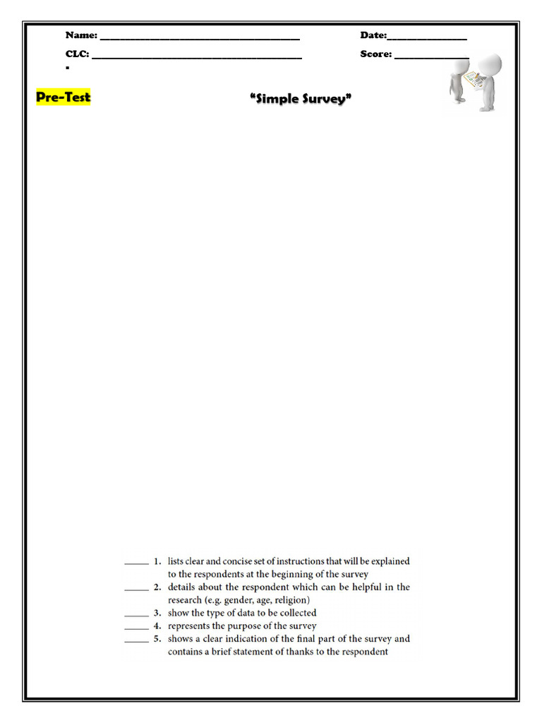 LS2 Science Worksheets-JHS (Simple Survey) | PDF | Question | Cognitive ...