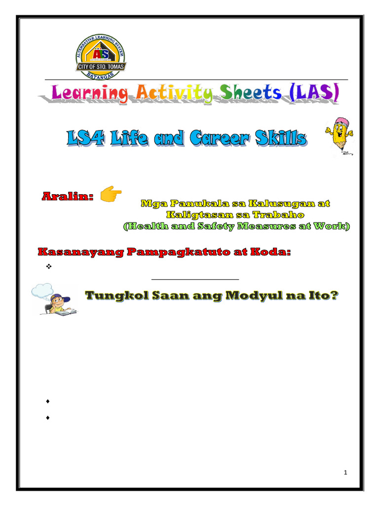 LS4 LAS (Safety at Work) | PDF