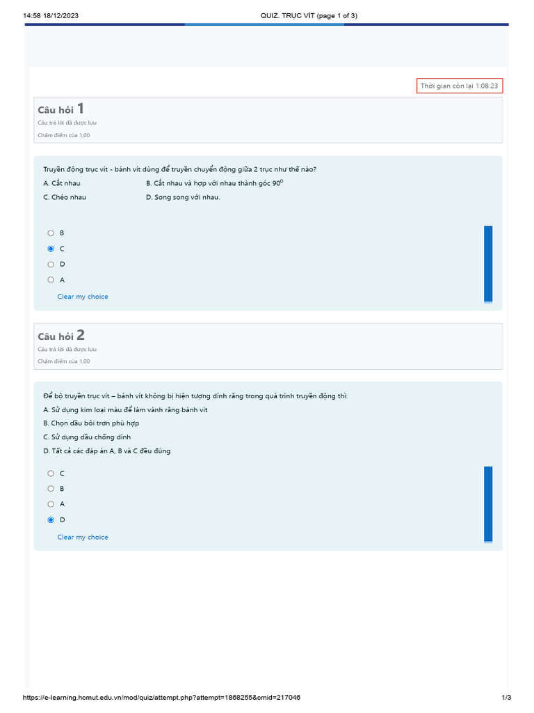 QUIZ. TR C VÍT Page 1 of 3 | PDF