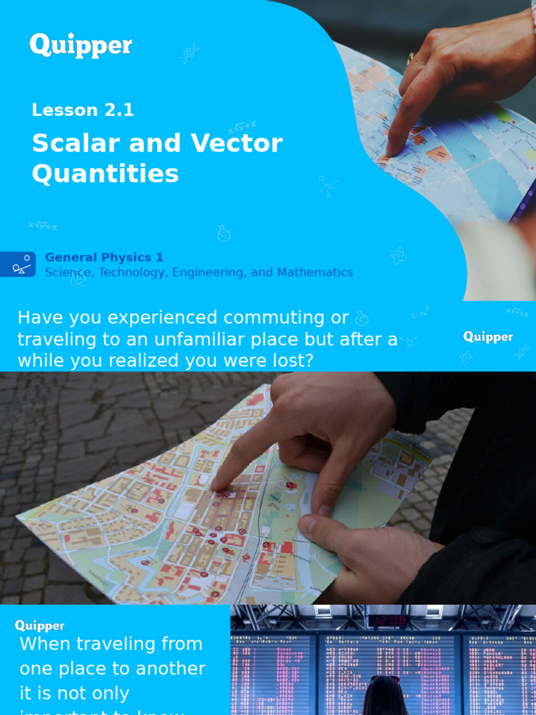 Vector and Scalar Staudents | PDF | Euclidean Vector | Quantity