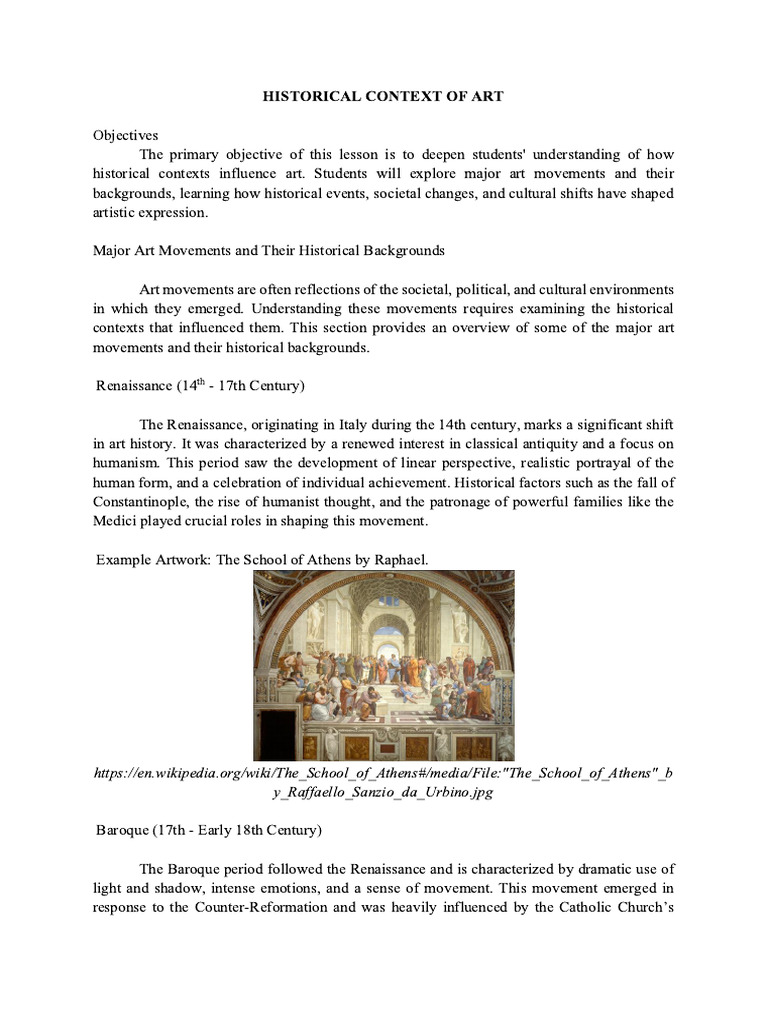 Coursepack GEEC 202 Reading Visual Art Finals | PDF