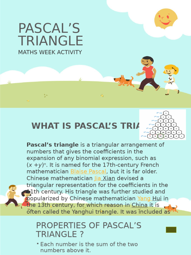 Pascal's Triangle | PDF