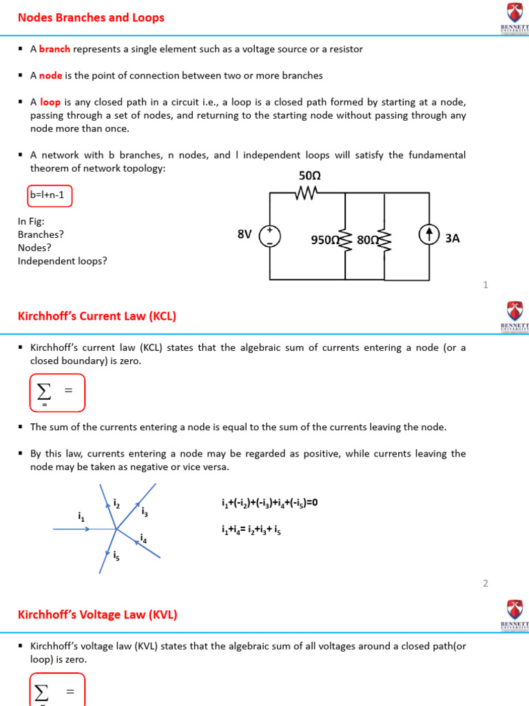 03 KCL KVL | PDF