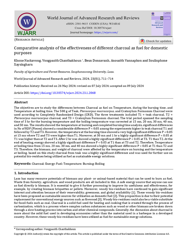 Comparative Analysis of The Effectiveness of Diffe | PDF | Physical ...