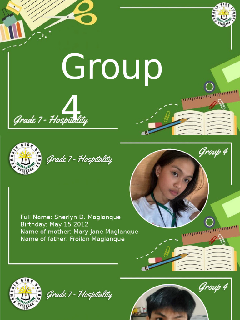 Groap 4 Presentation | PDF