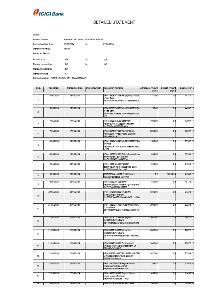 Op Transaction History 07!06!2024 | PDF | Banks | Business