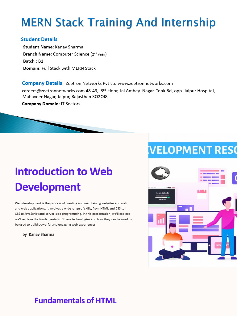 Presentation On Mern Stack | PDF | World Wide Web | Internet & Web Presentation On Mern Stack | PDF | World Wide Web | Internet & Web