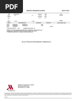 Marriott Guest Folio Receipt Template | PDF | Marriott International ...