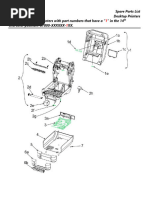 zd220 zd230 Direct Thermal Parts Catalog PDF | PDF | Printer (Computing ...