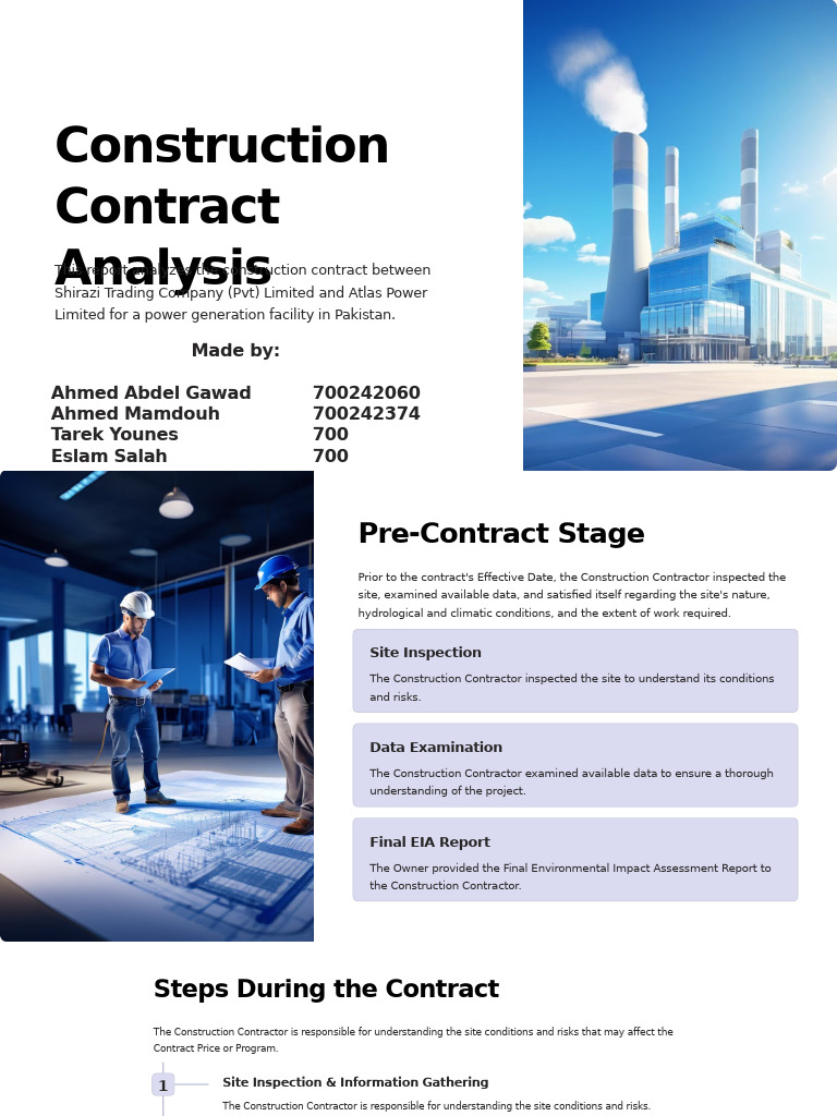 Construction-Contract-Analysis | PDF | Arbitration | Trade Secret