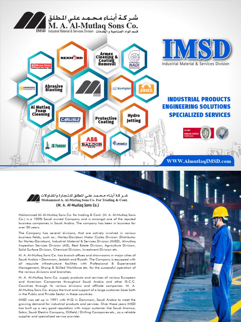 IMSD Profile 2021 | PDF | Steam | Bearing (Mechanical)