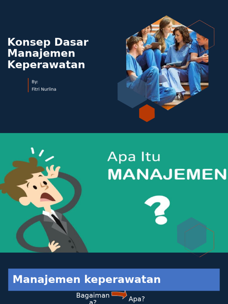 Konsep Dasar Manajemen Keperawatan 2024 | PDF