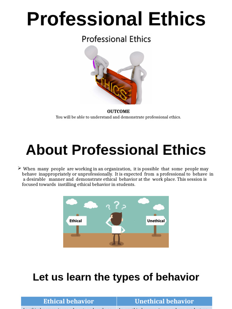 22 Professional Ethics | PDF | Professional Ethics | Bribery