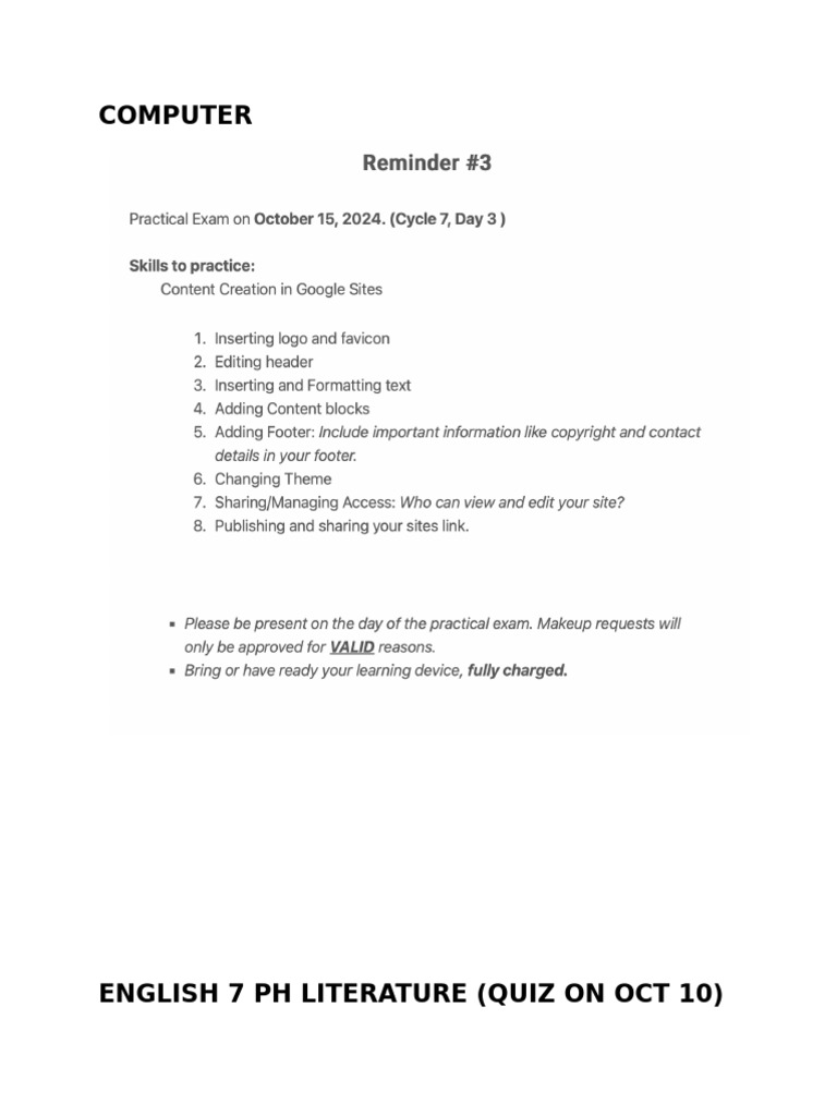 Topics For Tutorial Oct 9 To 11 | PDF
