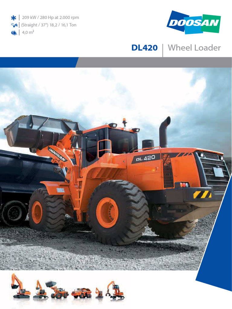 Doosan Loaders Spec 77e4ce | PDF | Truck | Automatic Transmission