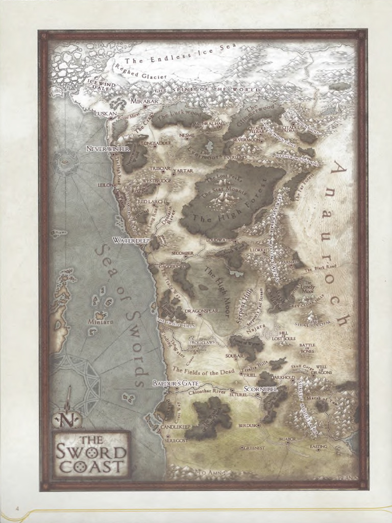 Mapa Faerun Pdf