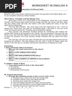 Elements of A Story (Grade 4) | PDF | Language Arts & Discipline | Self ...