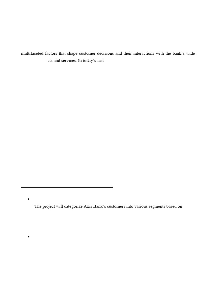 Axis Bank Consumer Behavior Insights | PDF | Factor Analysis | Consumer ...