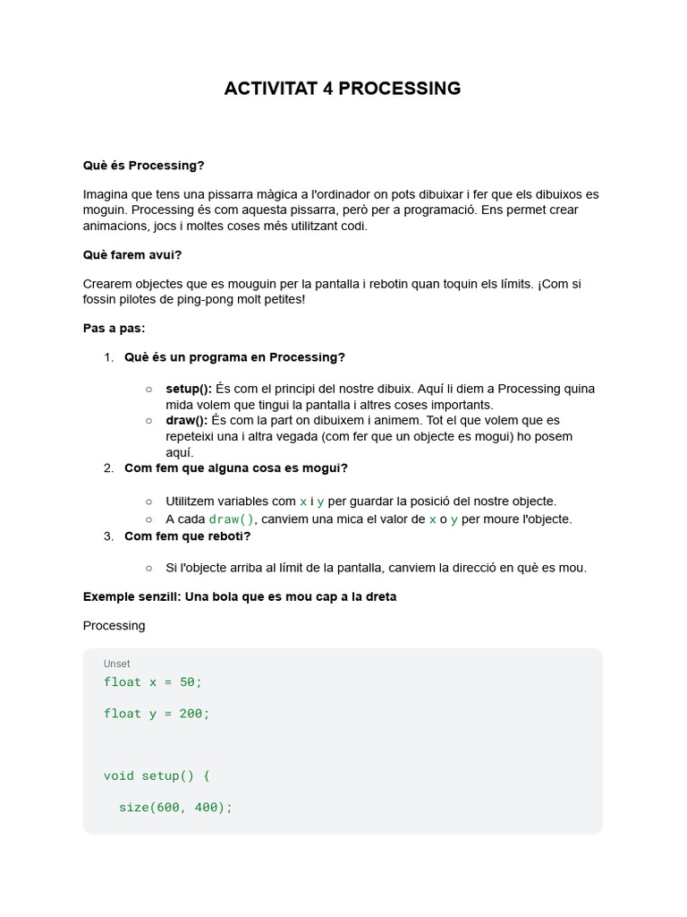 ACTIVITAT 4 PROCESSING (3) | PDF