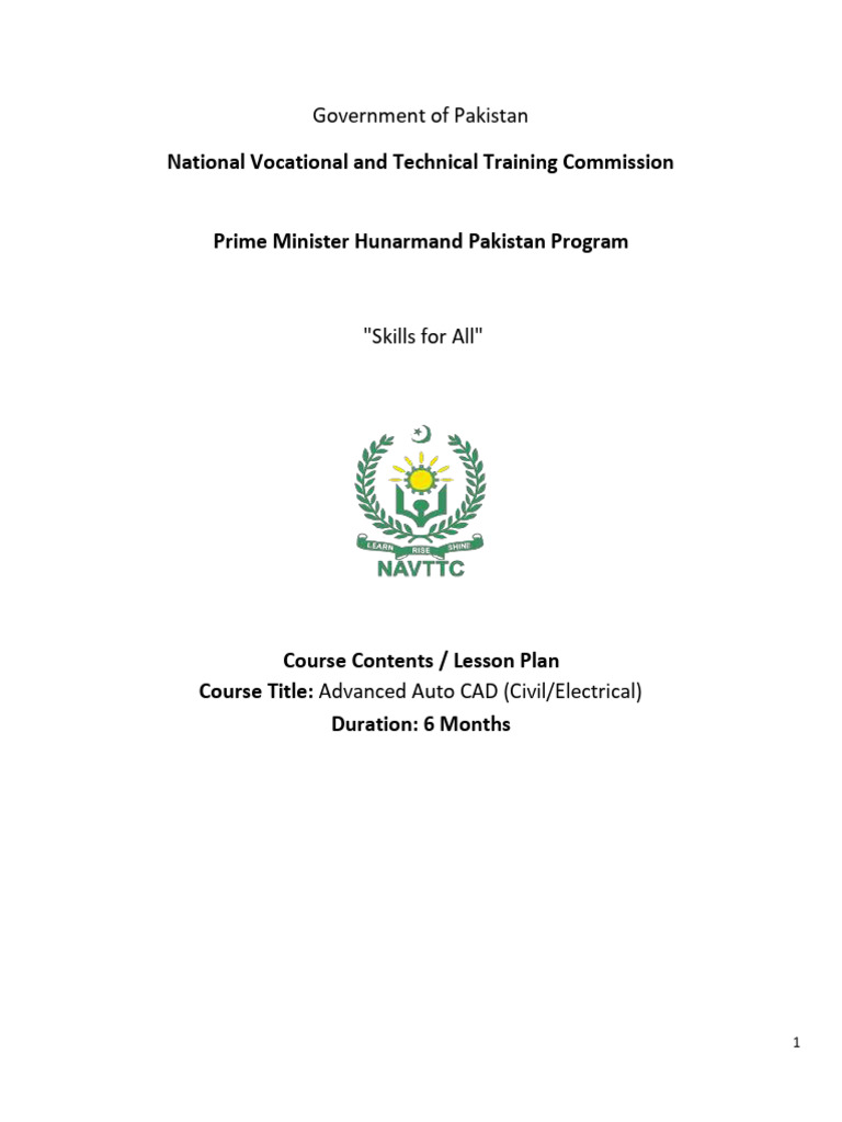 Advanced AutoCAD Course Outline | PDF | 3 D Computer Graphics | 3 D ...