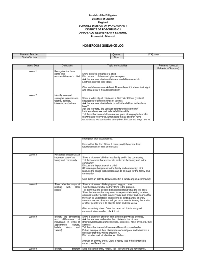 HG-Q1-1 | PDF | Psychological Concepts | Cognition
